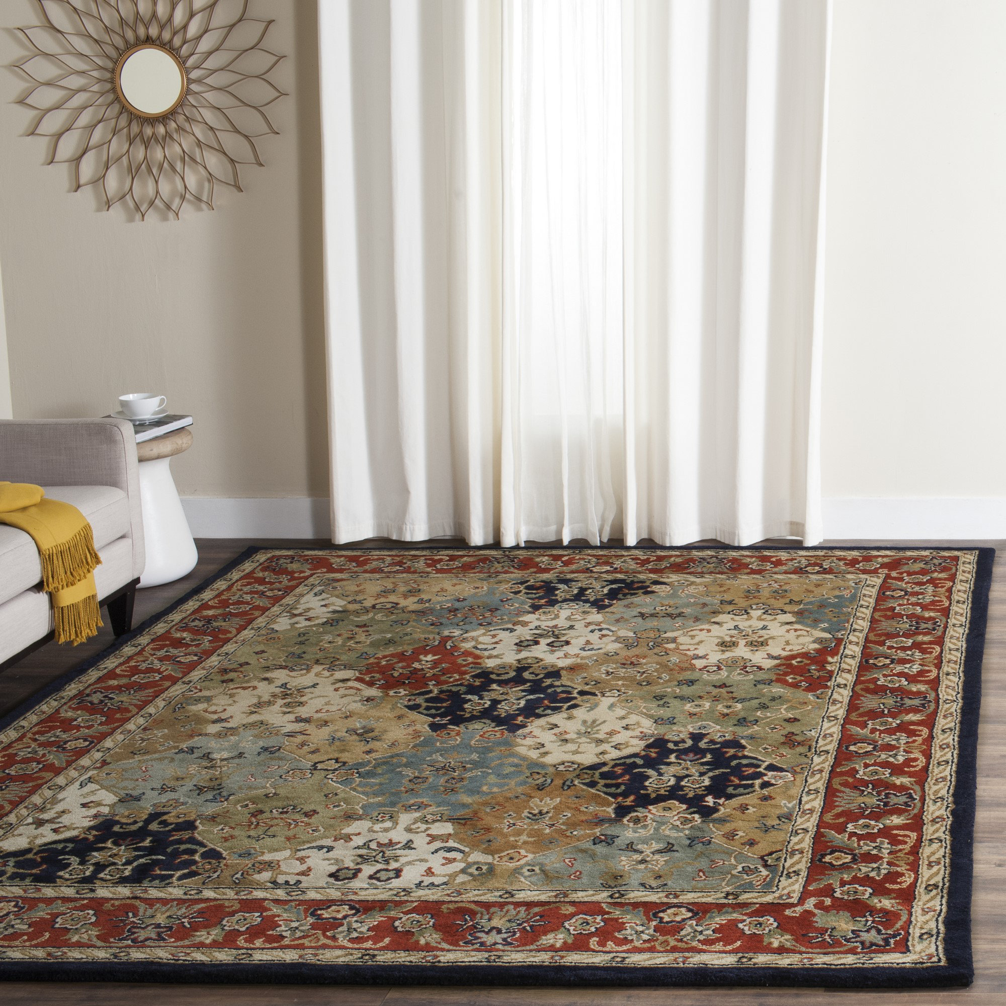 Safavieh English Manor Hand Tufted Wool Oriental Rug | Wayfair