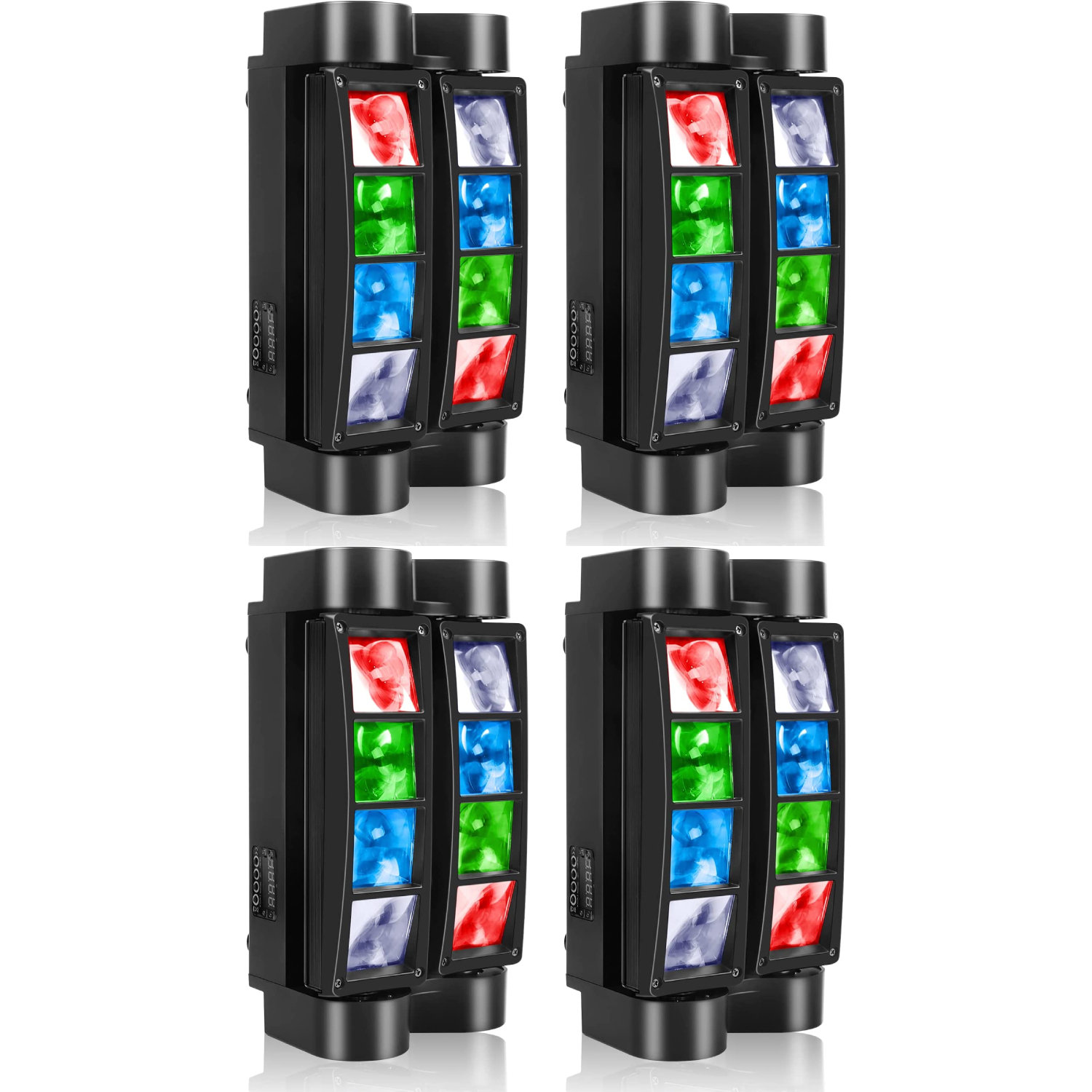 The Holiday Aisle® 8 Beam Moving Head Lights For Dj Disco Party | Wayfair