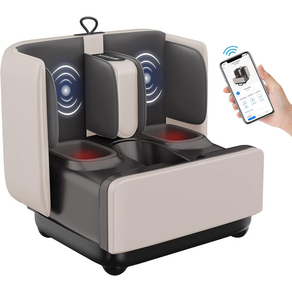 COMFIER Foot Massage Machine, Shiatsu Deep Kneading Calf Foot Massager ...