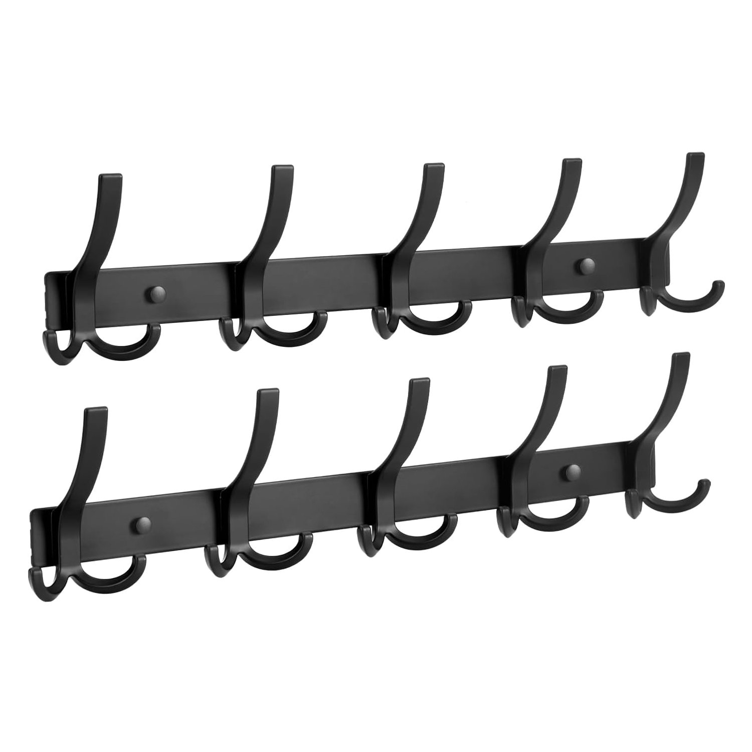 Red Barrel Studio® Yarely 10 - Hook Coat Rack | Wayfair