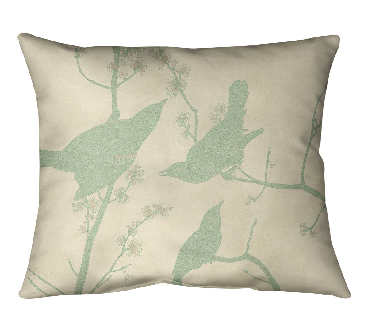 ArtVerse Winged Starling Lumbar Pillow & Reviews | Wayfair