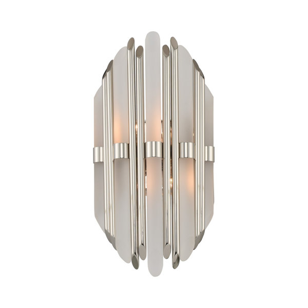 Kalco Steel Flush Mounted Sconce | Wayfair