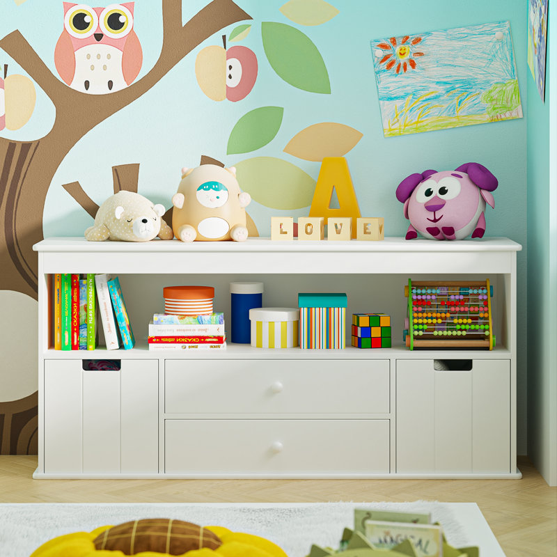 Isabelle & Max™ Anjulie Kids Bookcase Toy Storage Organizer With 2 ...