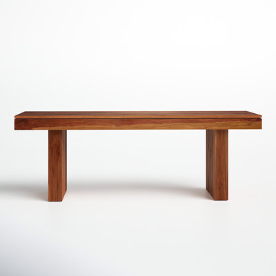 Joss & Main Meria Solid Wood Bench & Reviews | Wayfair