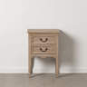 Lily Manor Scribner Solid Wood Bedside Table | Wayfair.co.uk