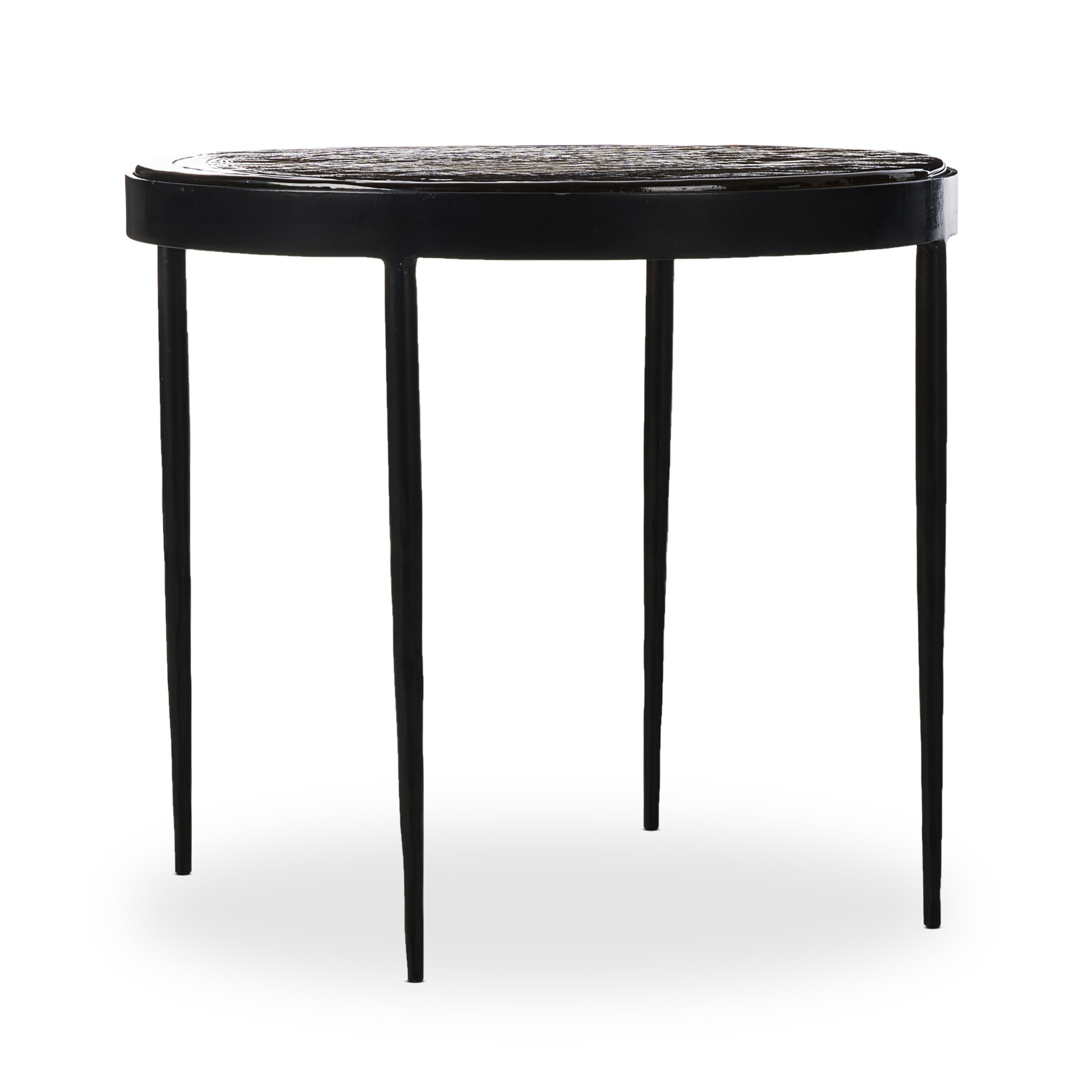 Four Hands Yoko Nesting Table-Smoked Brown Cast Glass | Perigold