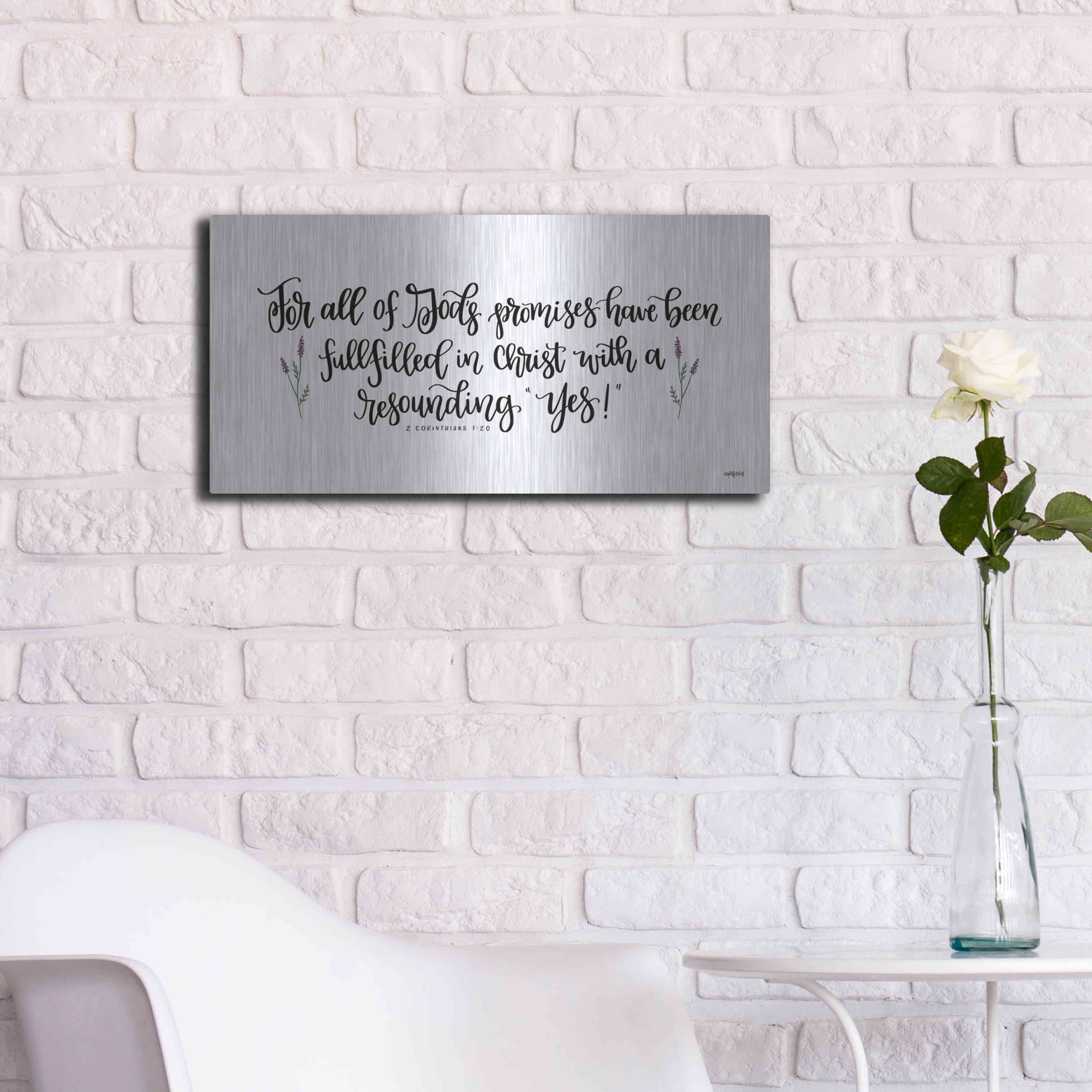 Trinx 'God'S Promises' by Imperfect Dust, Metal Wall Art | Wayfair