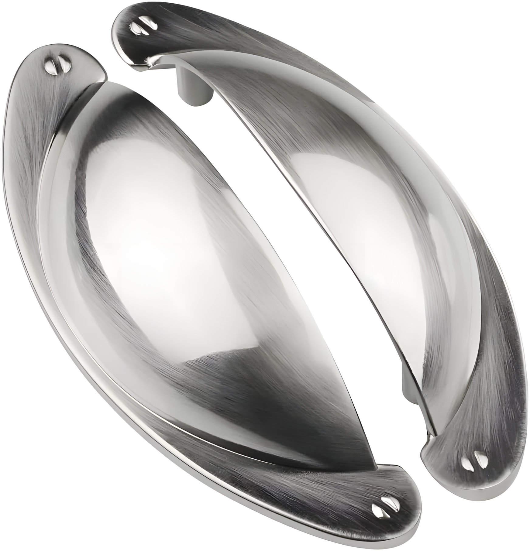 ERTCHUE RIED 10-Pack 3-Inch Brushed Nickel Cabinet Pulls, Zinc Alloy ...