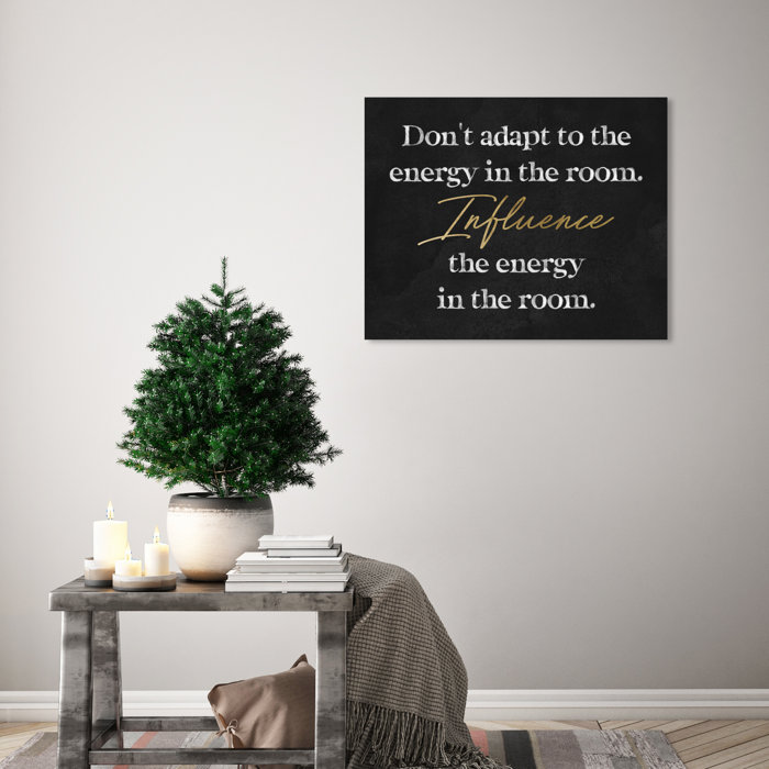 Trinx Influence The Energy On Canvas by Oliver Gal Graphic Art | Wayfair