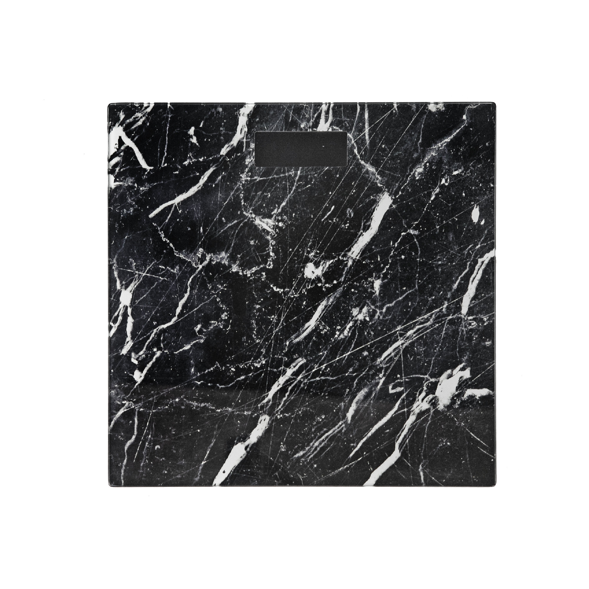 iH casadécor Digital Glass Body Scale (Square - Black Marble) - Wayfair ...