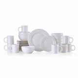 8 Person White Dinnerware Sets You'll Love | Wayfair