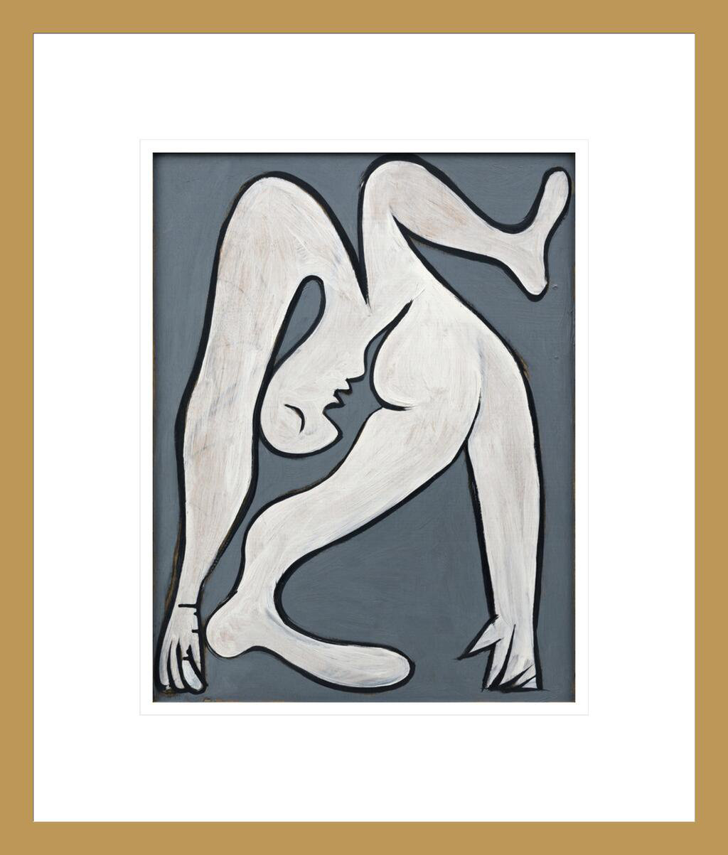 1000Museums Acrobate (Acrobat) by Pablo Picasso -Framed Giclee Print ...