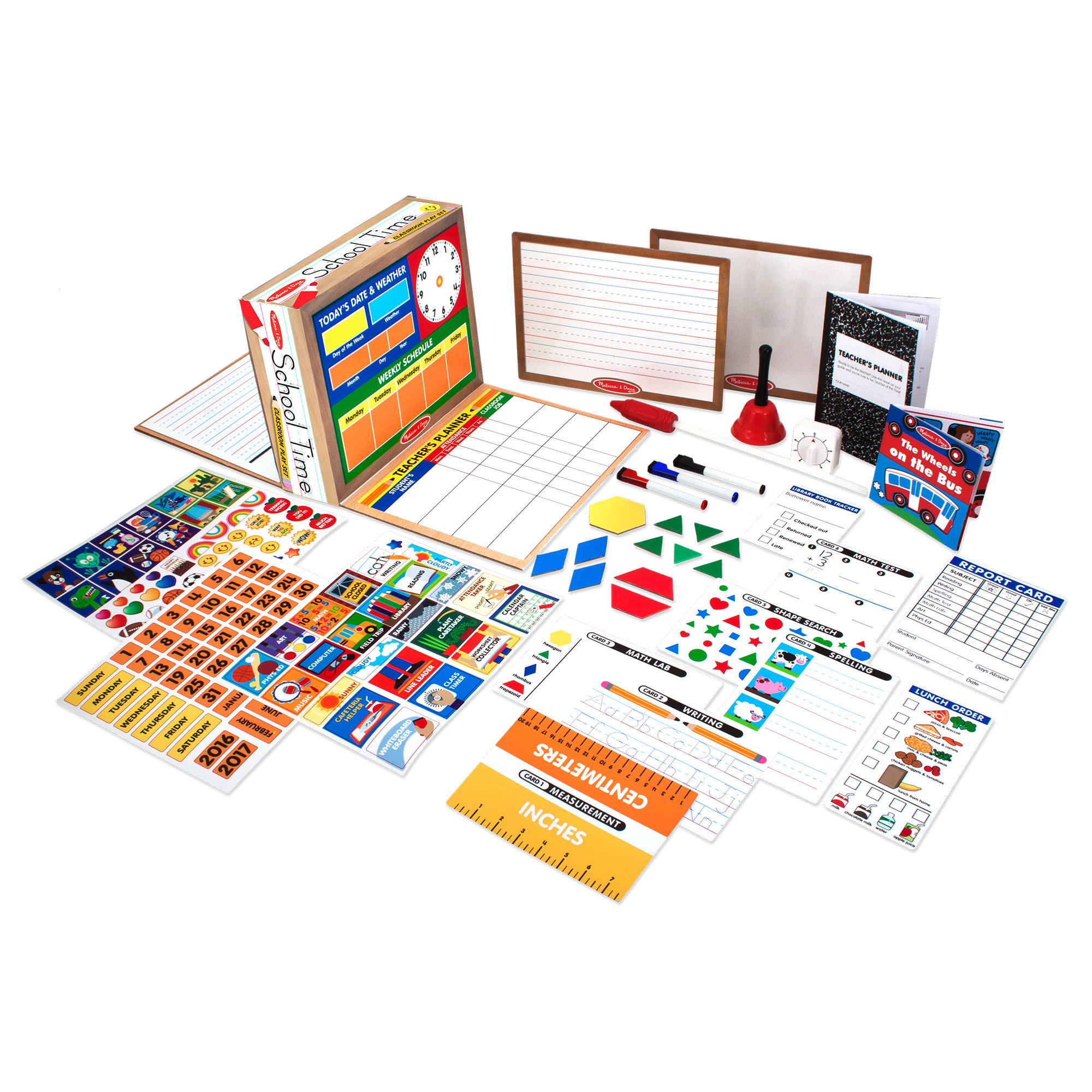Melissa & Doug School Time! Classroom Play Set & Reviews - Wayfair Canada