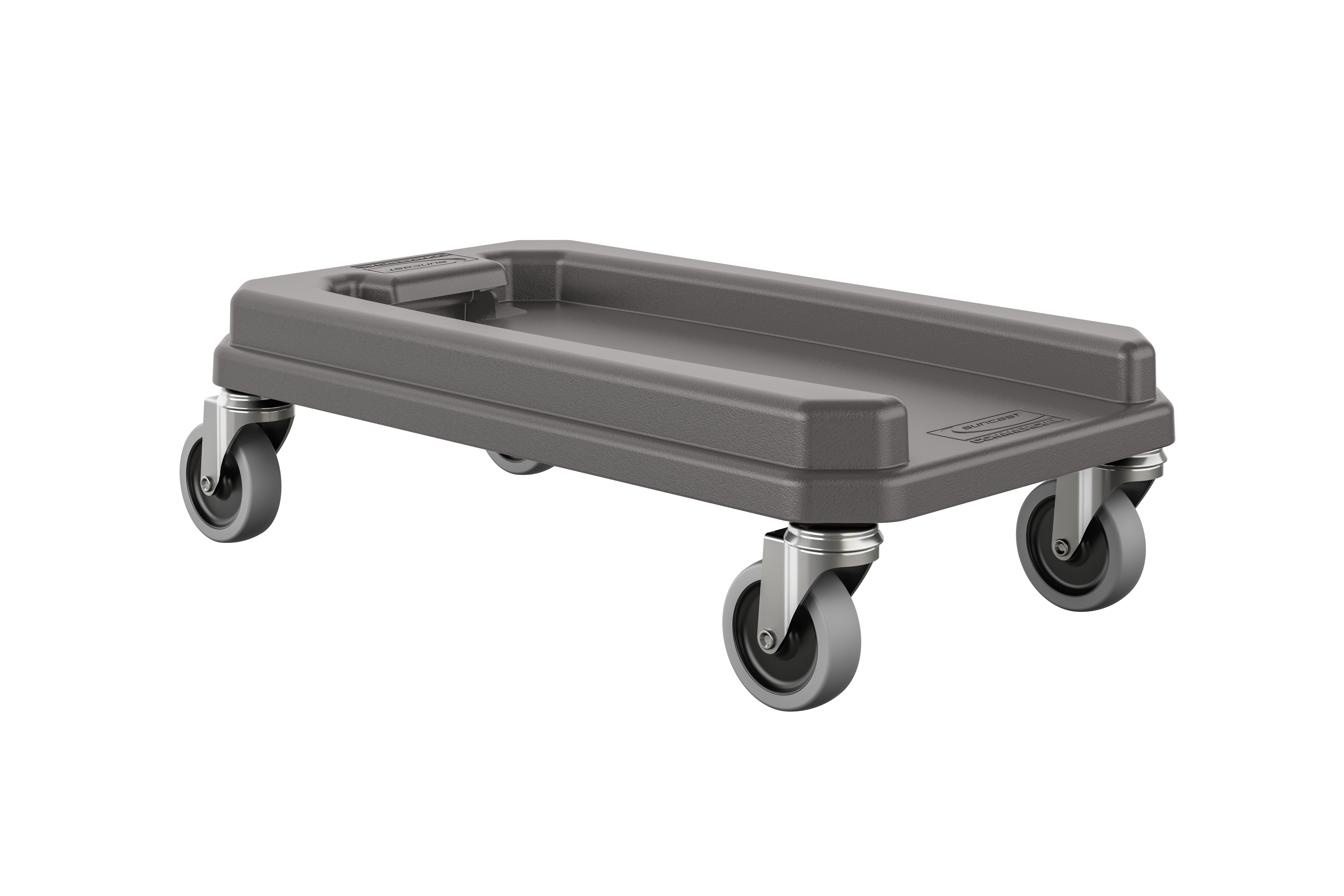 Suncast Commercial Chariot en résine pour poubelle 23 gallons Suncast ...