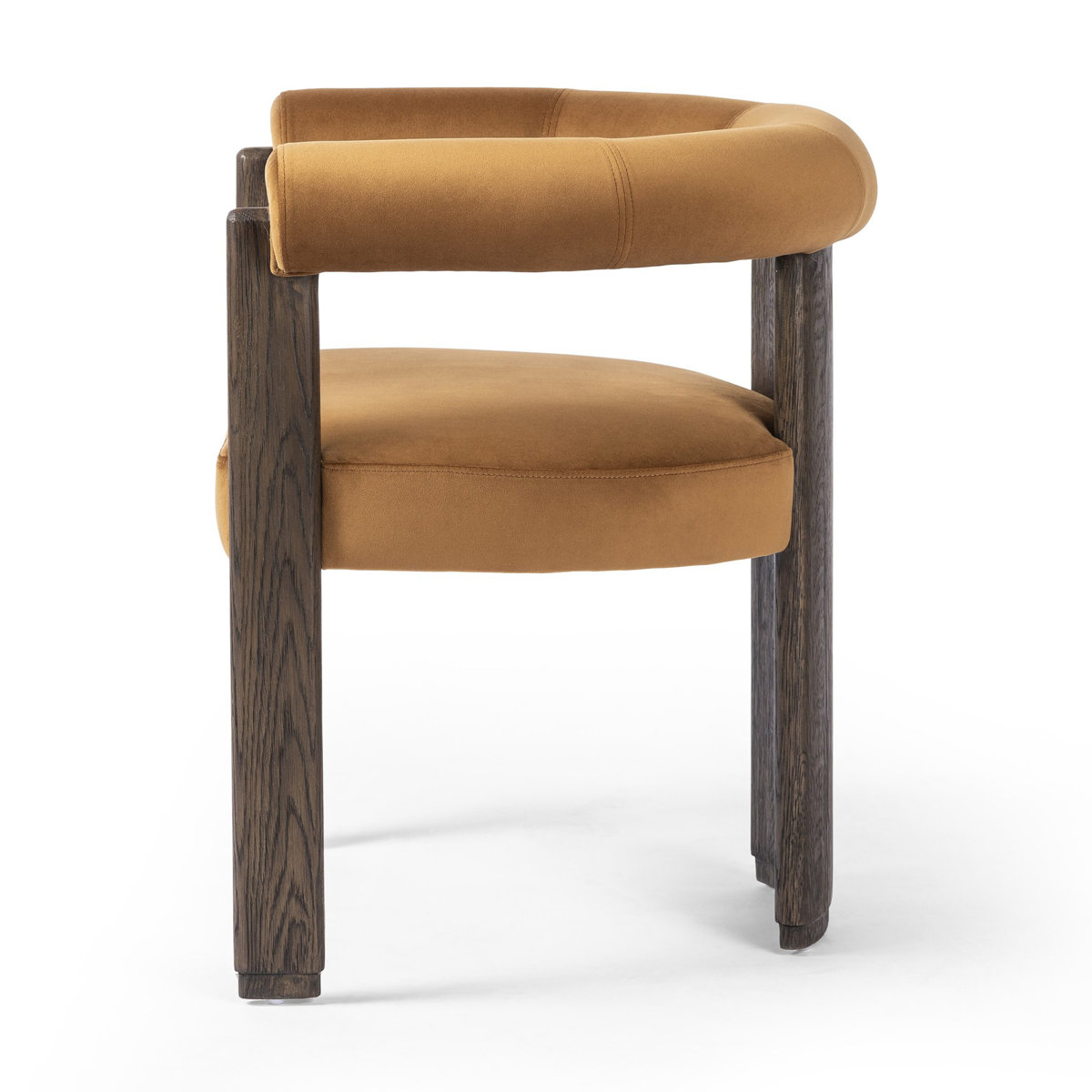 Orren Ellis Yefry Dining Chair-Stax Rust | Wayfair