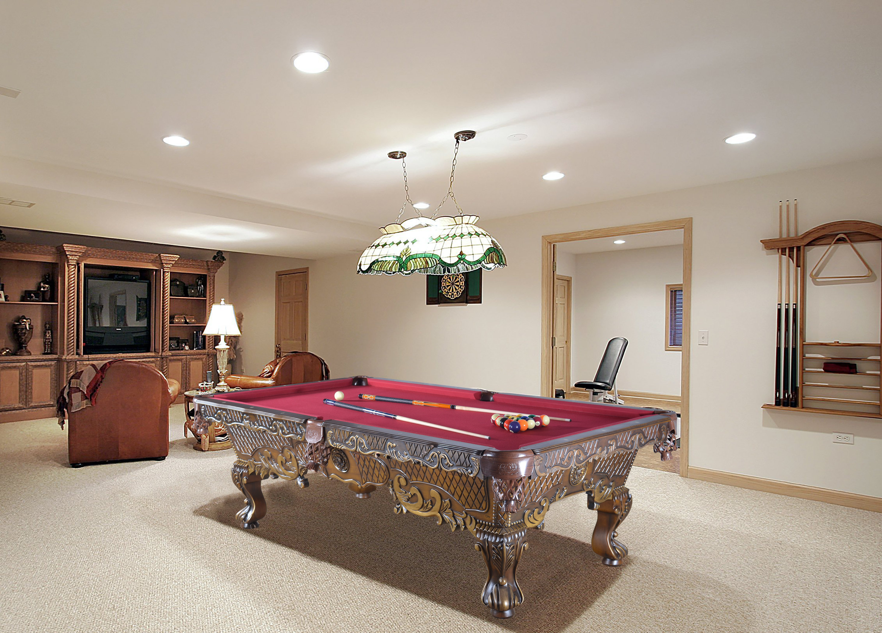 Art Frame Direct 8' (Slate) Pool Table - Wayfair Canada