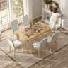 Ophelia & Co. Farmhouse Dining Set Classic Rustic Table And High-Back ...