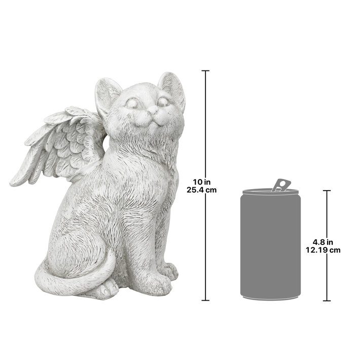 Design Toscano Cat Pet Memorials Loving Friend Statue & Reviews | Wayfair