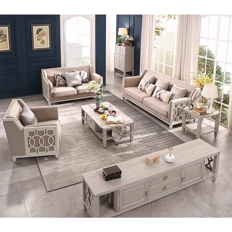 Winston Porter Liska Configurable Living Room Set | Wayfair