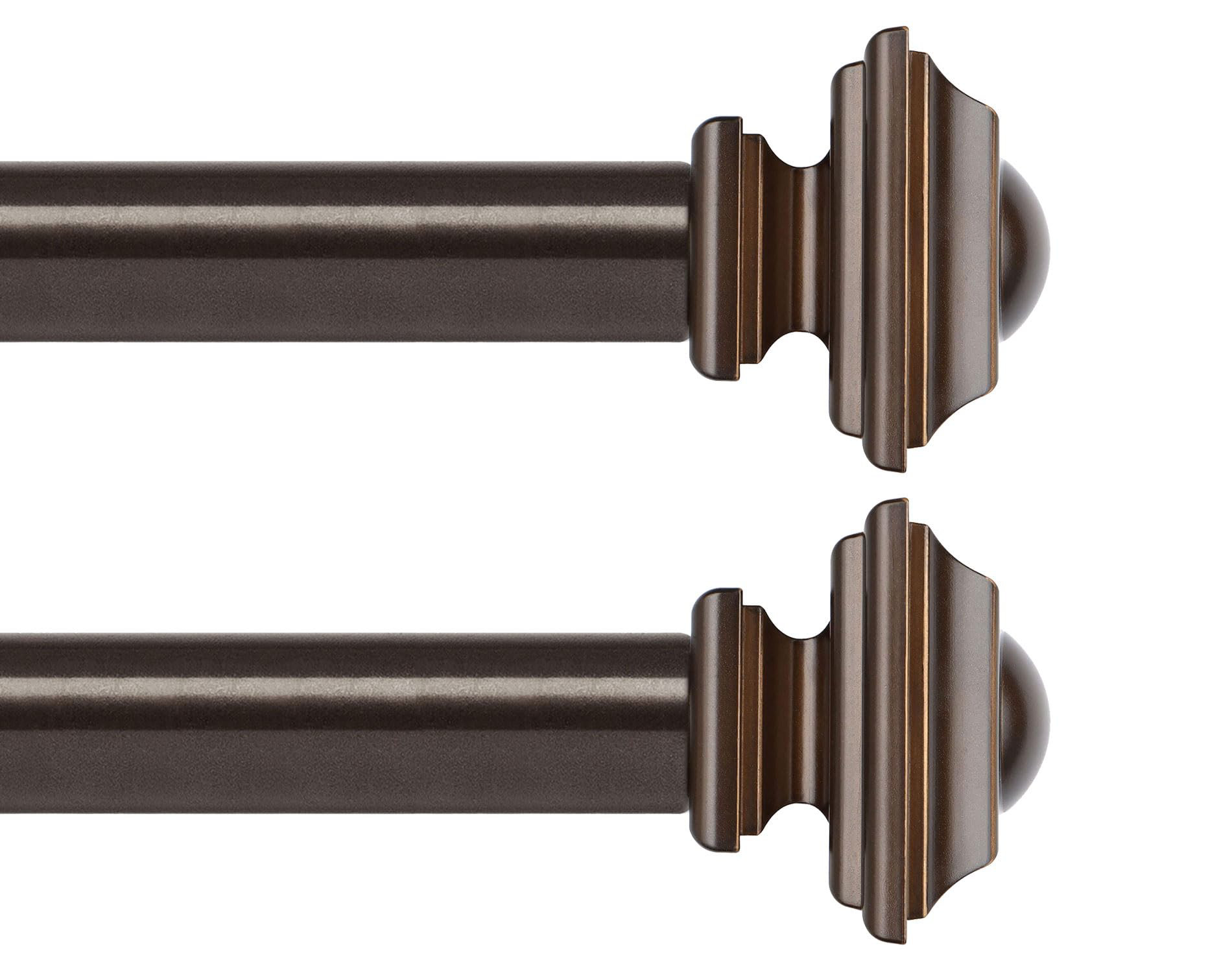 Darby Home Co Curtain Rods For Windows 48 To 84 Inches, 1 Inch Curtain ...