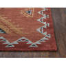 Loon Peak® Potts Southwestern Hand-Tufted Wool Rust Area Rug & Reviews ...