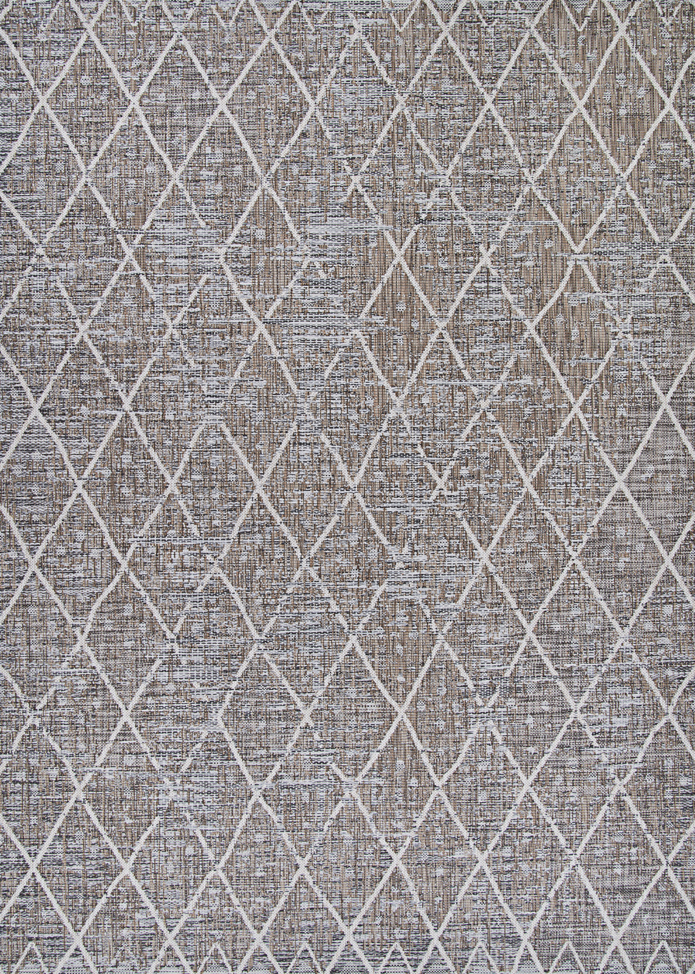 Millwood Pines Avesbury Geometric Flatweave Taupe Twig Indoor Outdoor ...