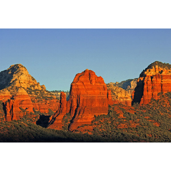 Union Rustic Sunrise over Sedona by Roclwyr - Wrapped Canvas Photograph ...