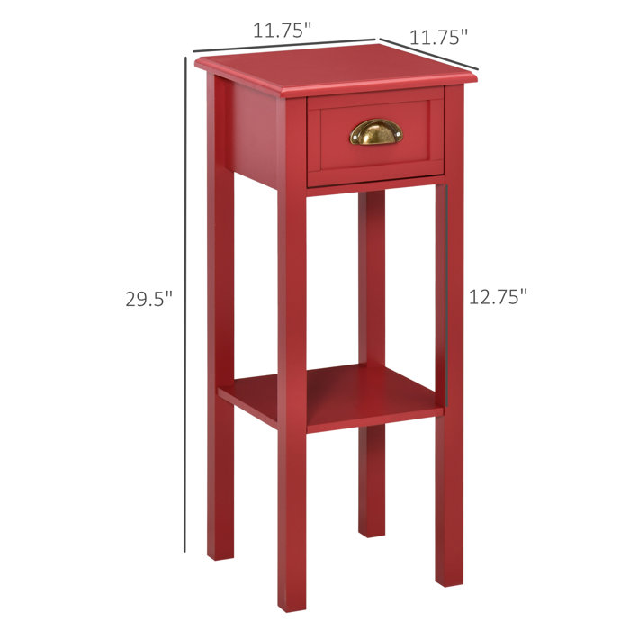 Three Posts™ Kolb End Table with Storage & Reviews | Wayfair