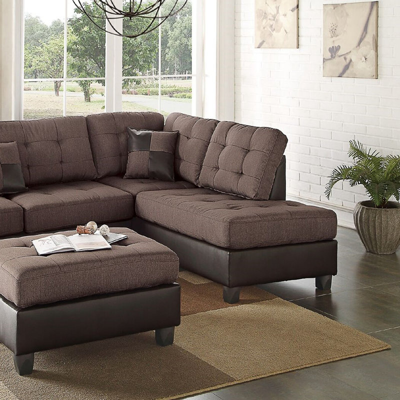 Latitude Run® 2 - Piece Upholstered Sectional,modular sectional ...