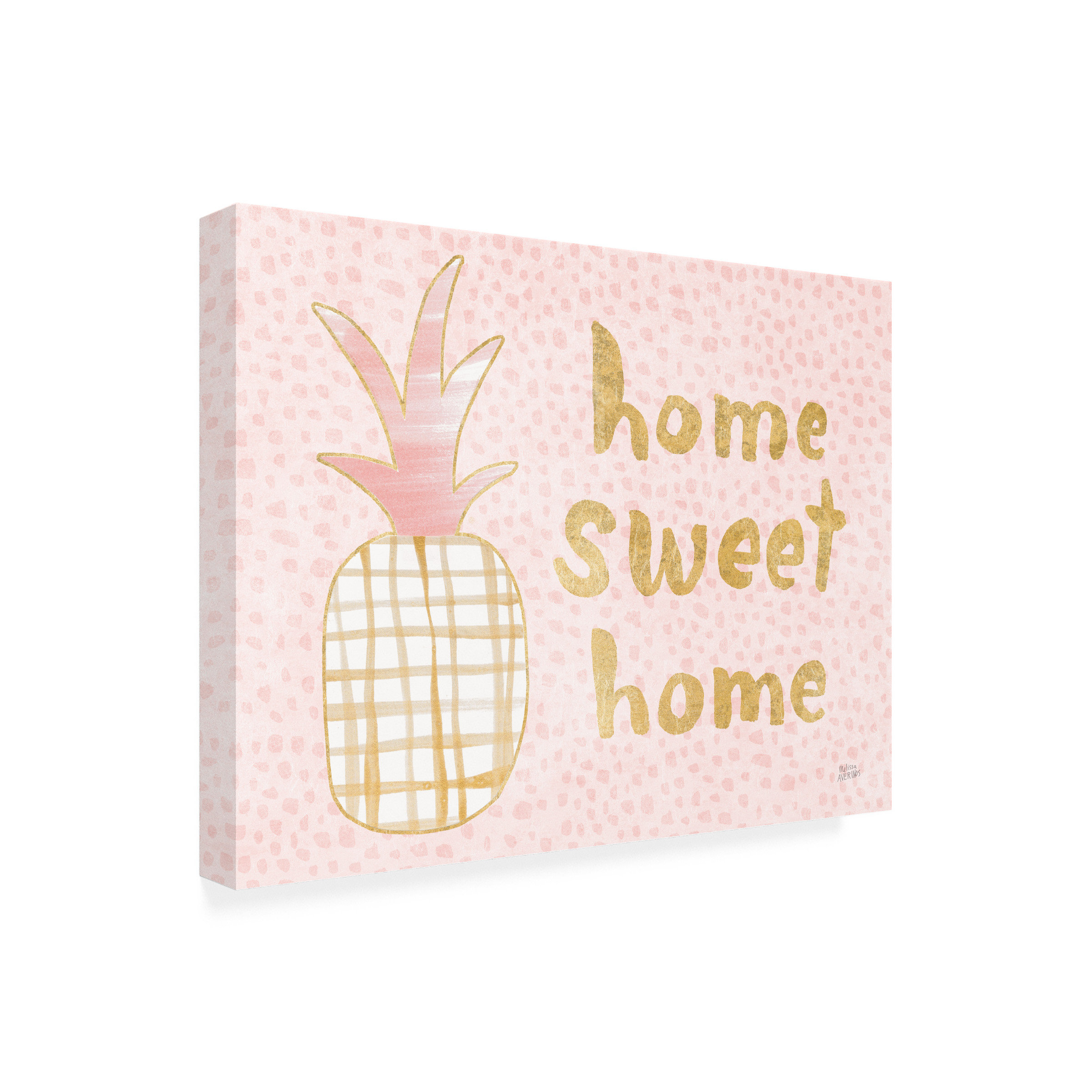 Bayou Breeze Melissa Averinos ''Pineapple Blush I'' Canvas Art ...