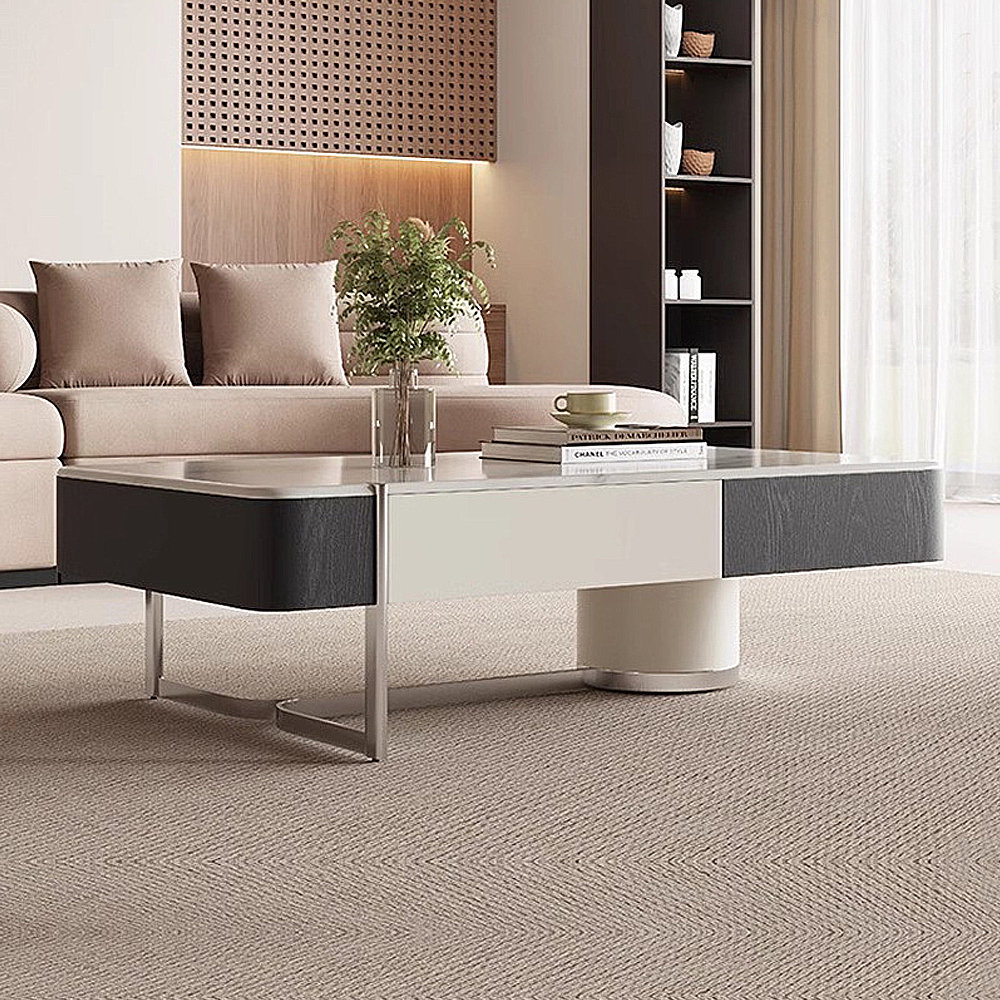 Bkoksety Italian light luxury rock slate coffee table | Wayfair