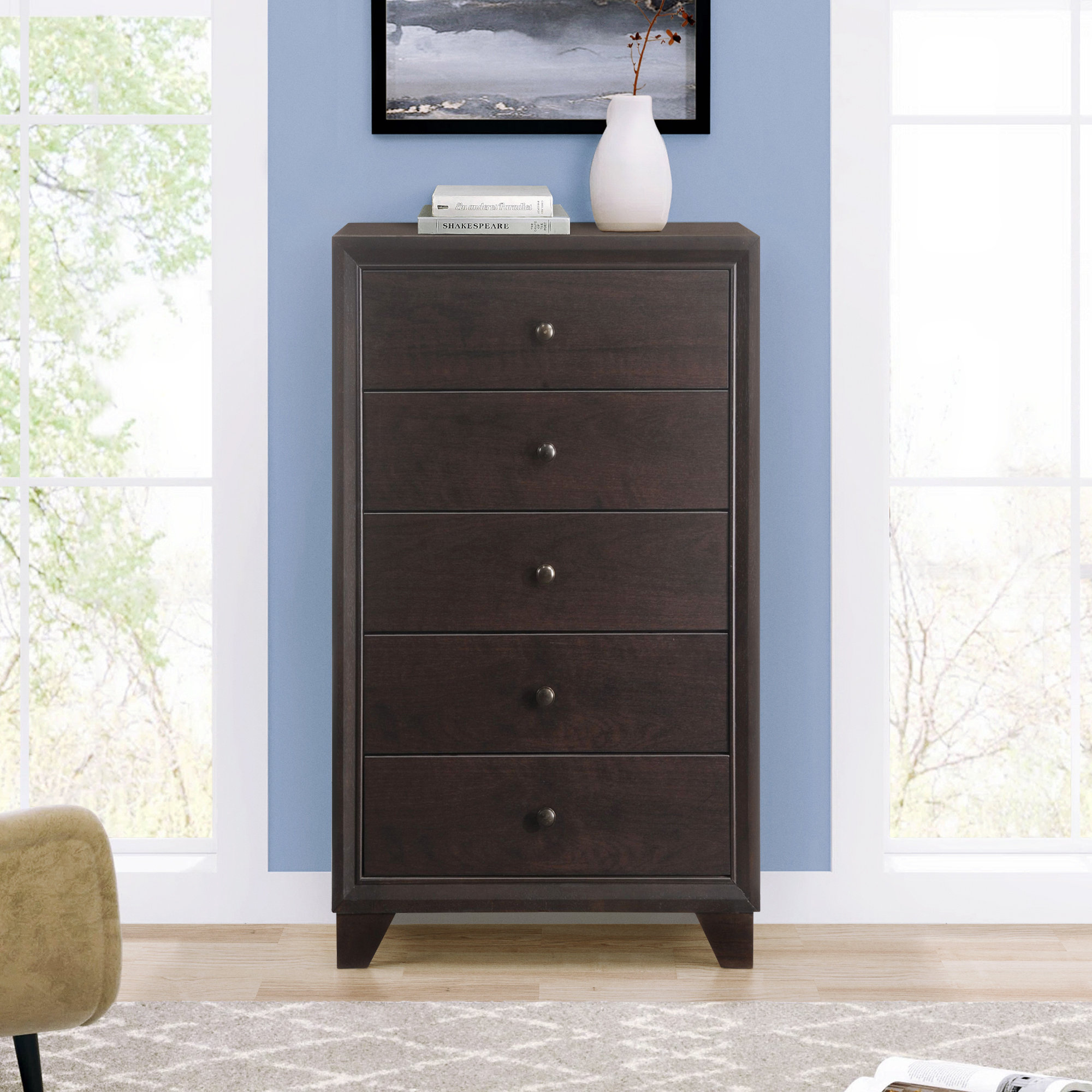 Wildon Home® Yorklyn 5 Drawer 31.5" W Chest | Wayfair