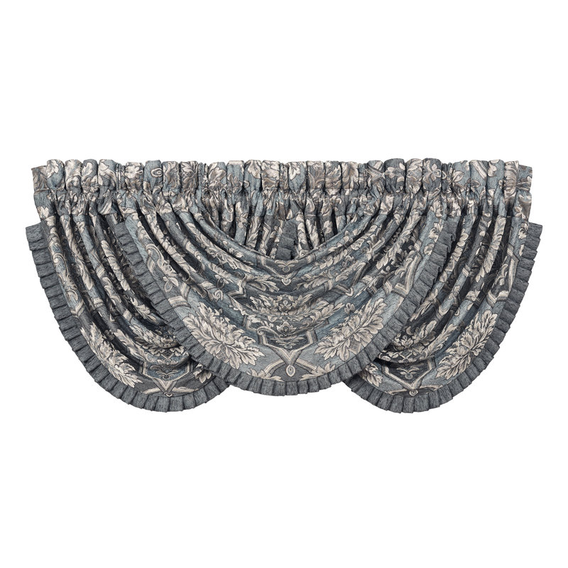 Five Queens Court Woodmere Window Waterfall Valance | Wayfair