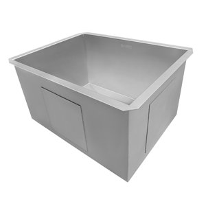 Ruvati 24" x 18" x 13" Deep Laundry Utility Sink Undermount 16 Gauge ...