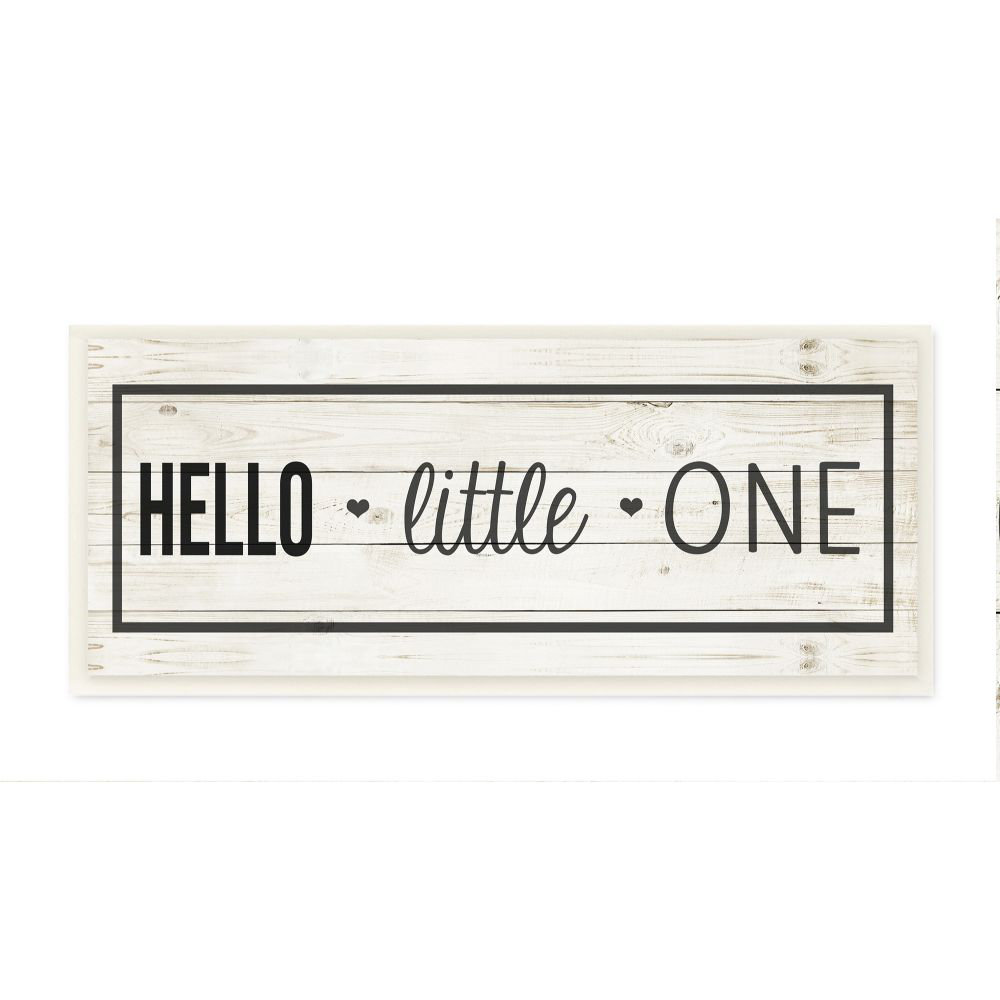 Isabelle & Max™ Sealey Hello Little One Word Kids Wall Décor - Wayfair ...