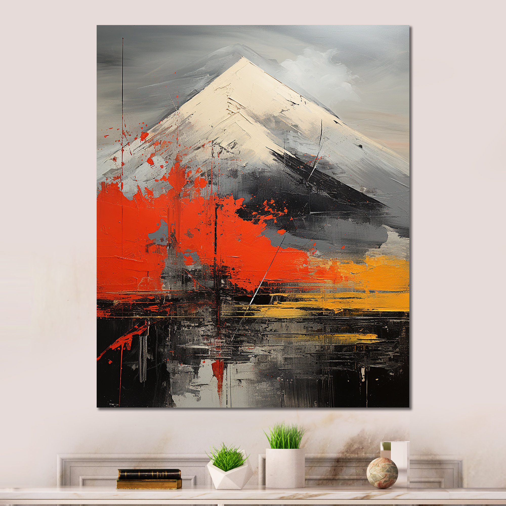 Ivy Bronx Volcano Volcanic Explosion V - Volcano Metal Wall Prints ...