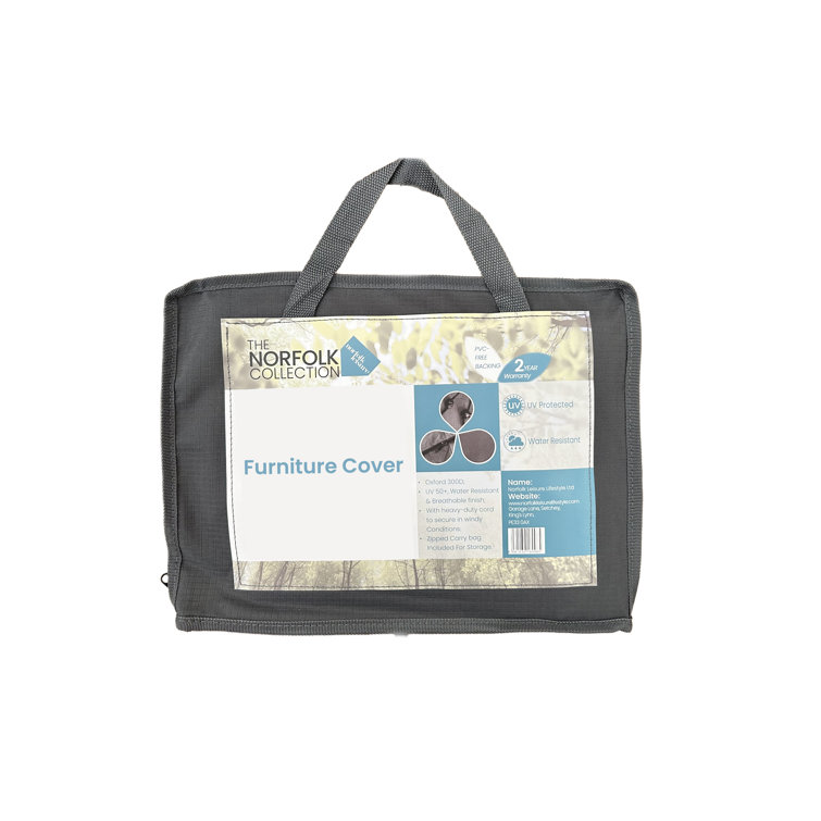 Norfolk Leisure Norfolk Collection Covers Outdoor Conversation Set ...