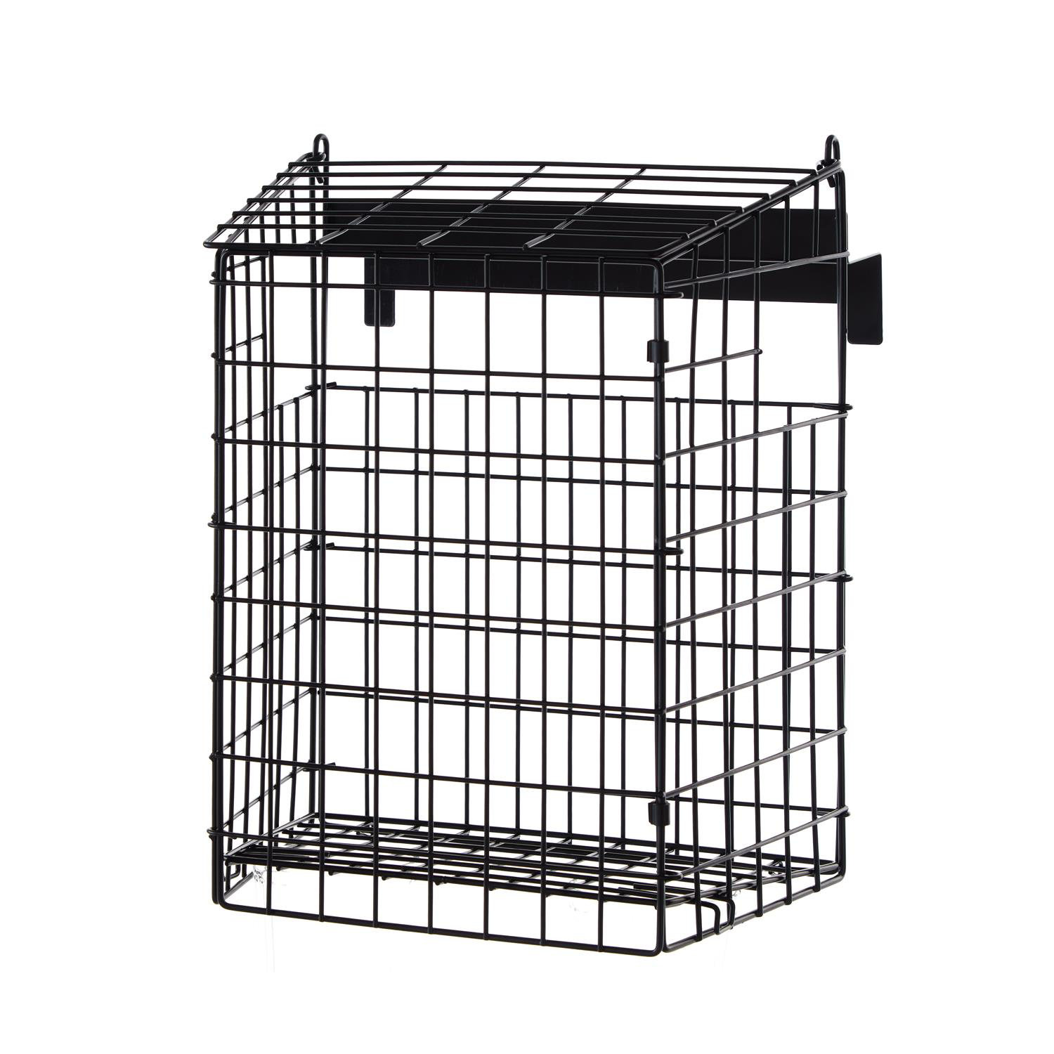 Metro Lane White Letterbox Cage No Screws Needed Door Mail Box Post ...