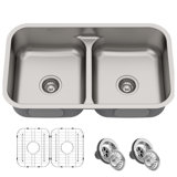 Double Basin Kitchen Sinks | Wayfair