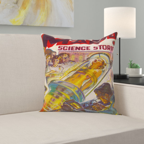 We Love Cushions Marvel Science Stories - Pulp Fiction Cushion ...