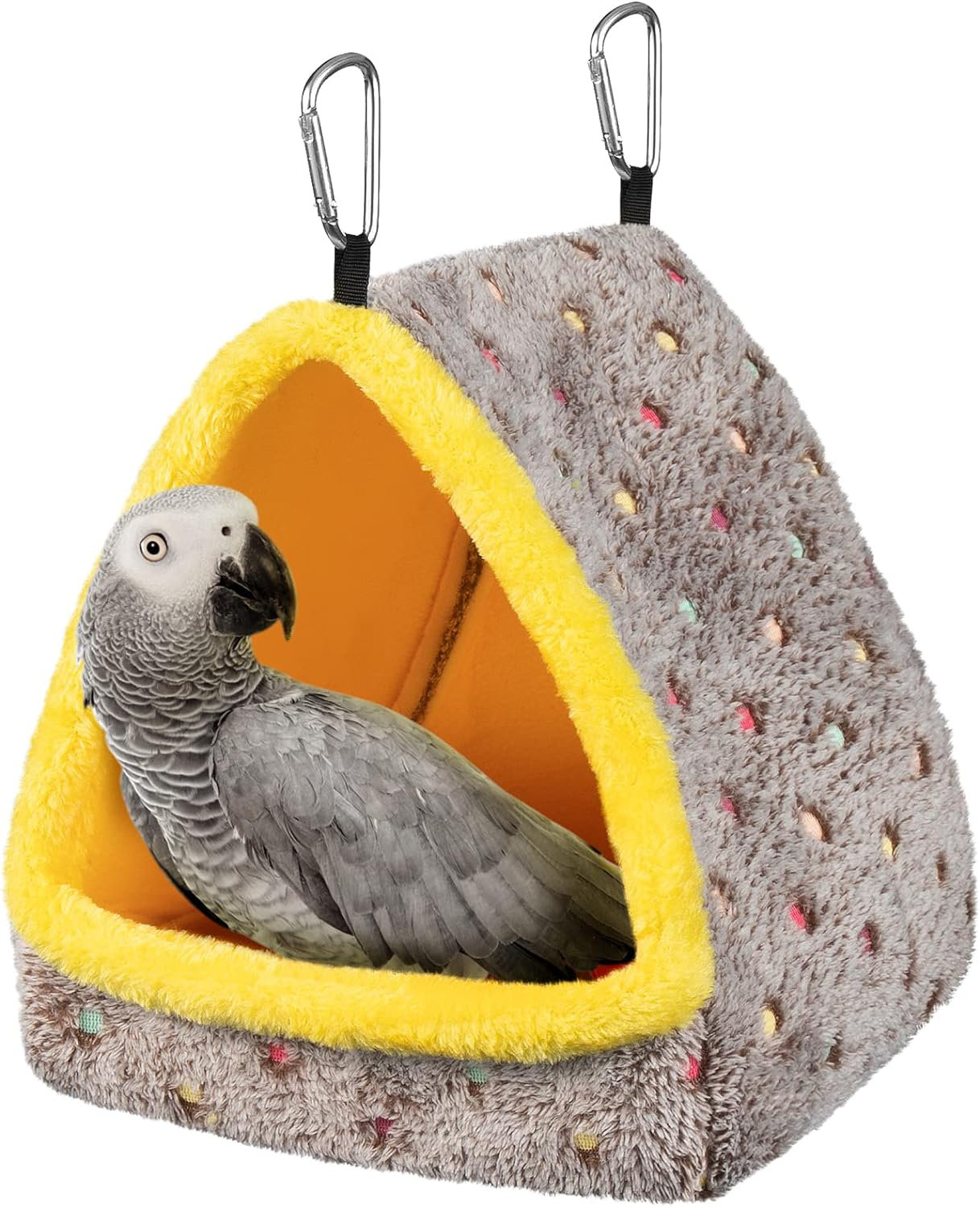 Archie & Oscar™ 11 Inch Winter Warm Bird Nest House 2 Pack In Grey ...