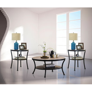 Brown Coffee Table Sets You'll Love | Wayfair