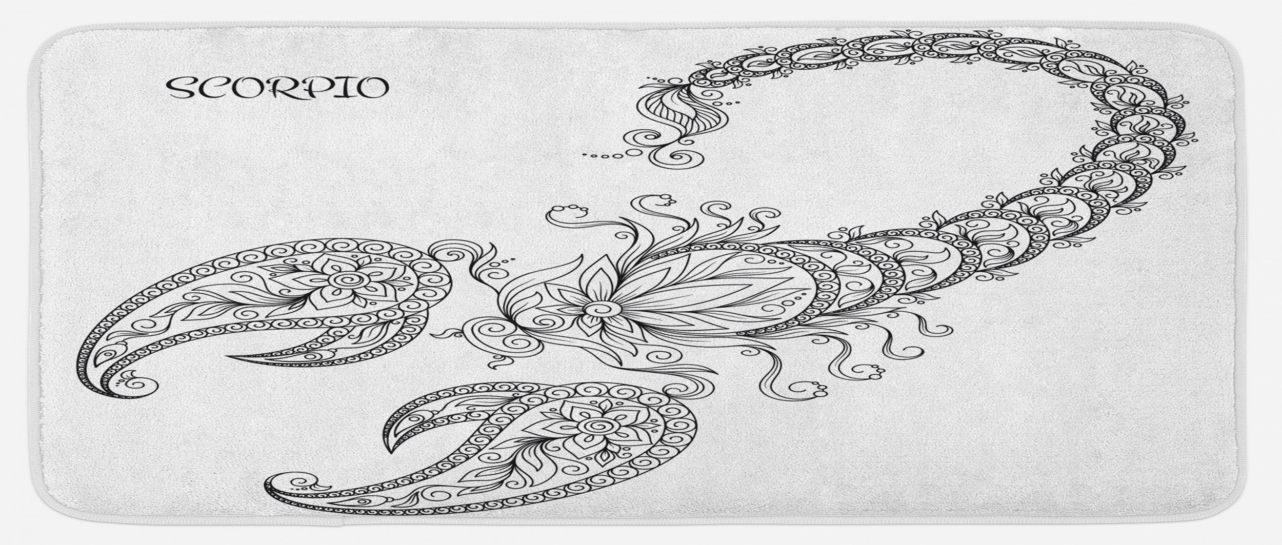 East Urban Home Zodiac Scorpio Kitchen Mat | Wayfair