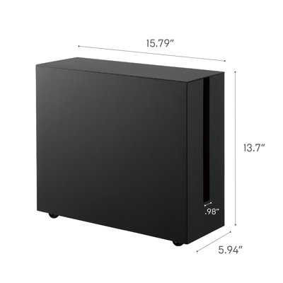 Yamazaki USA Tower Yamazaki Home Rolling Cable Management Cord Power ...