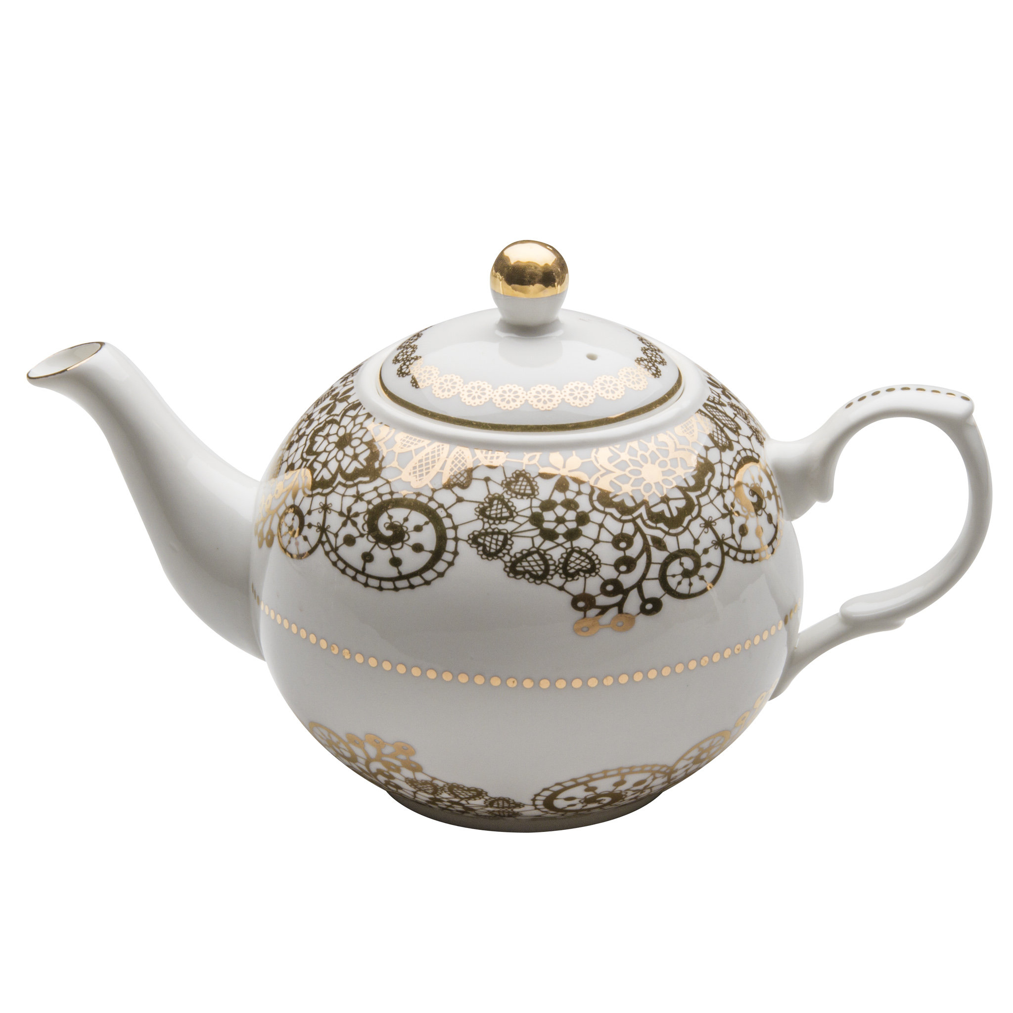 Grace's Tea Ware Porcelain Teapot | Wayfair