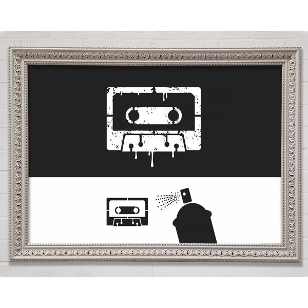 Bright Star Vintage Tapes - Single Picture Frame Print | Wayfair.co.uk