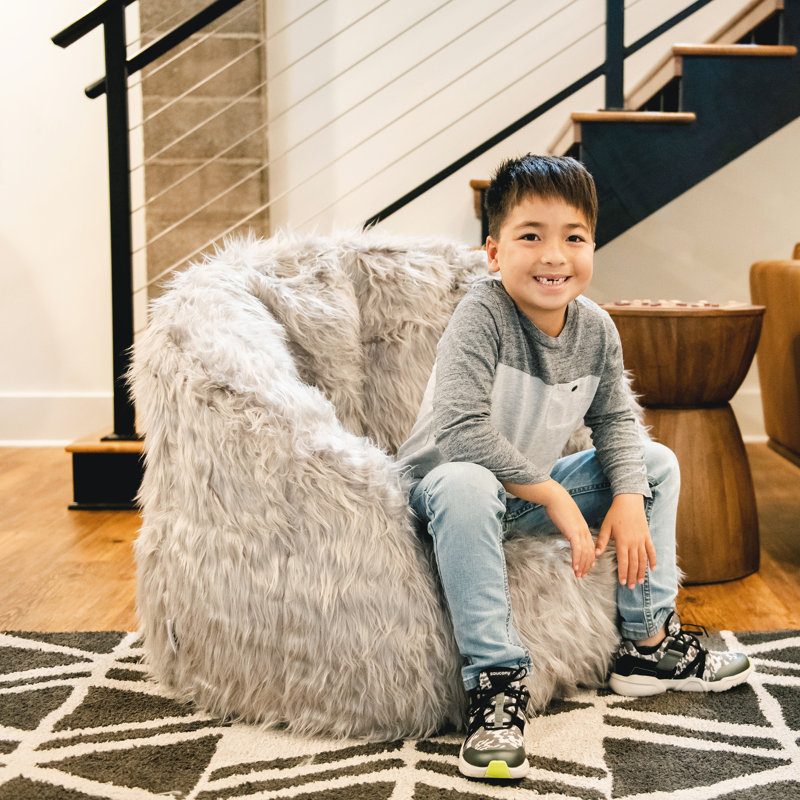 Comfort Research Big Joe Milano Polyester Bean Bag Chair & Lounger ...