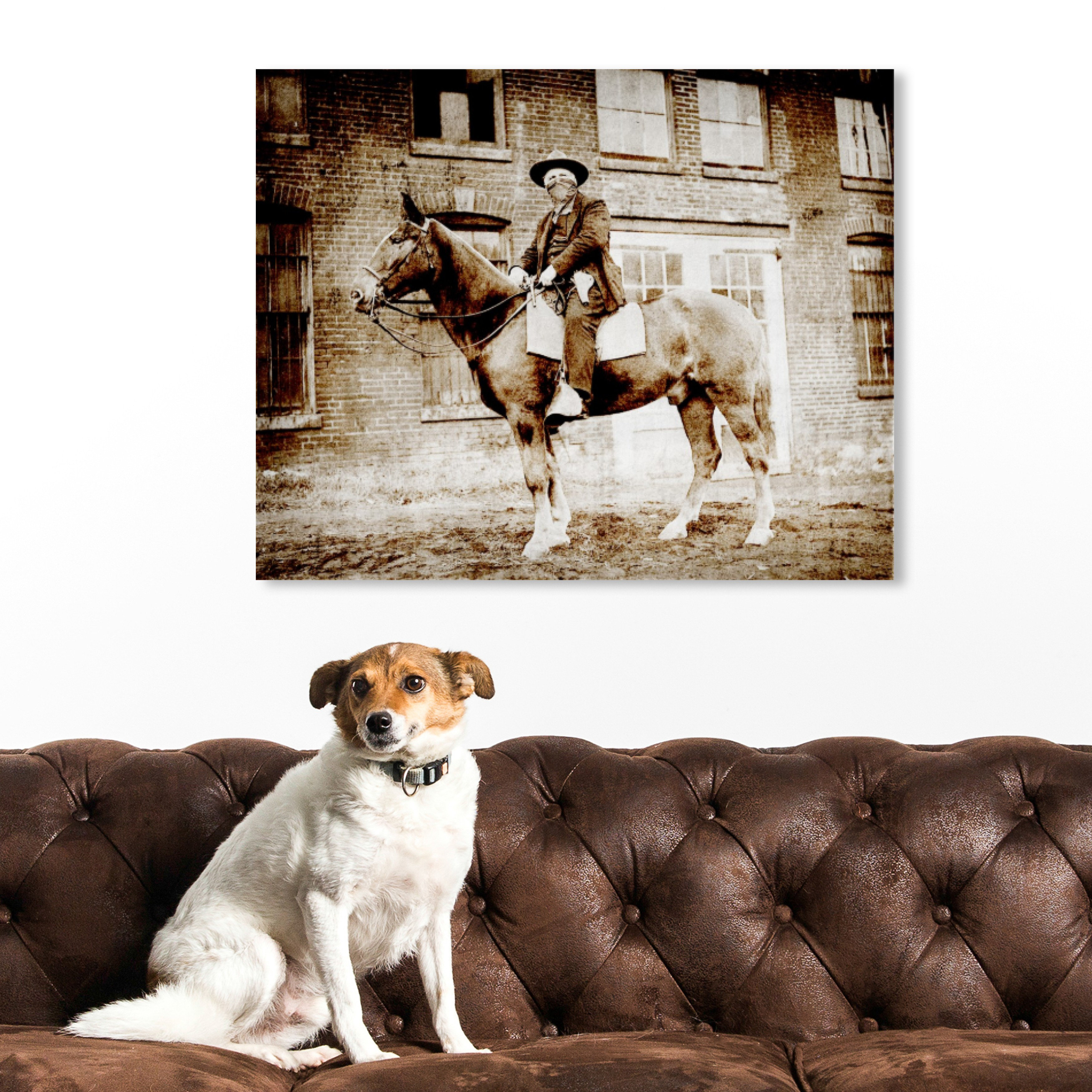 House of Hampton® 'Mr Outlaw' Graphic Art on Canvas | Wayfair