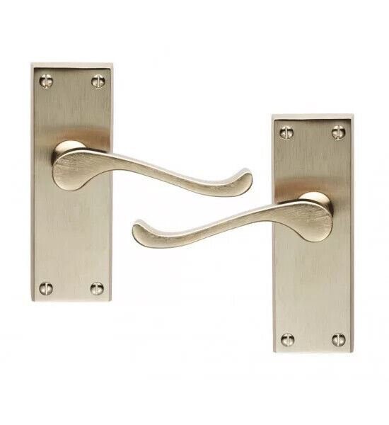17 Stories Scroll Lever Latch Door Handles | Wayfair.co.uk