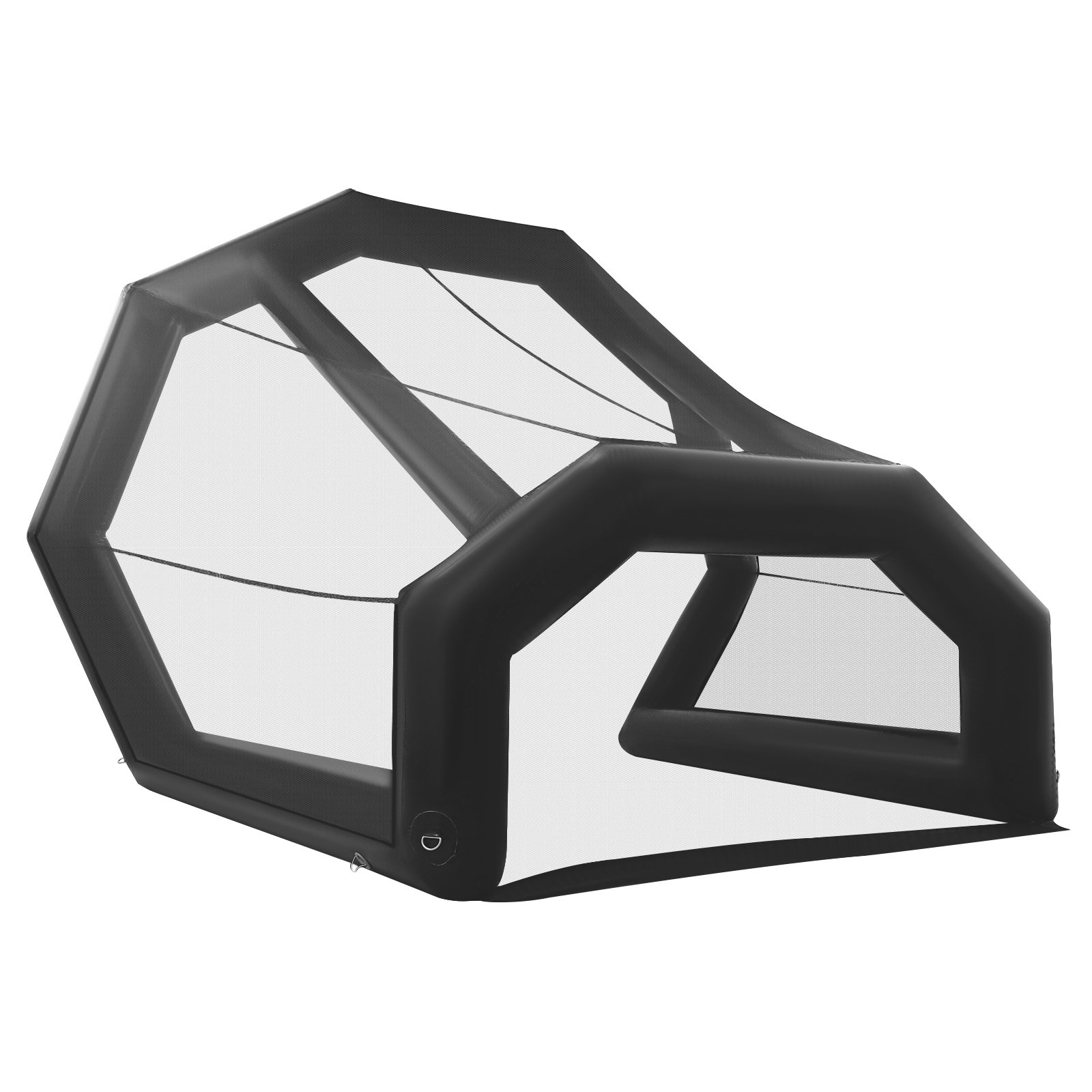 OUKANING Inflatable Golf Practice Swing Simulator Net Cage Tent With ...